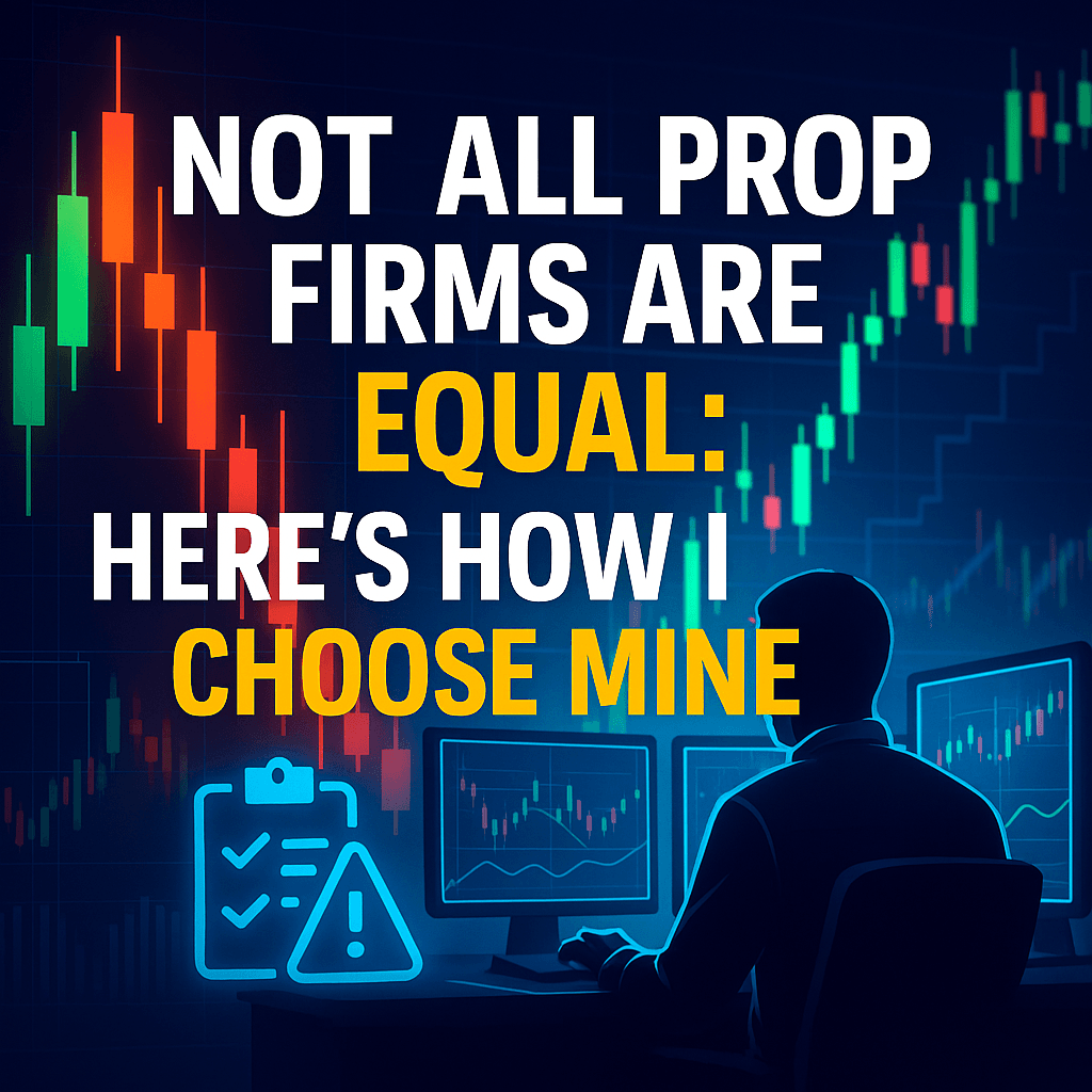 Not All Prop Firms Are Equal: Here’s How I Choose Mine - MyDailyTake